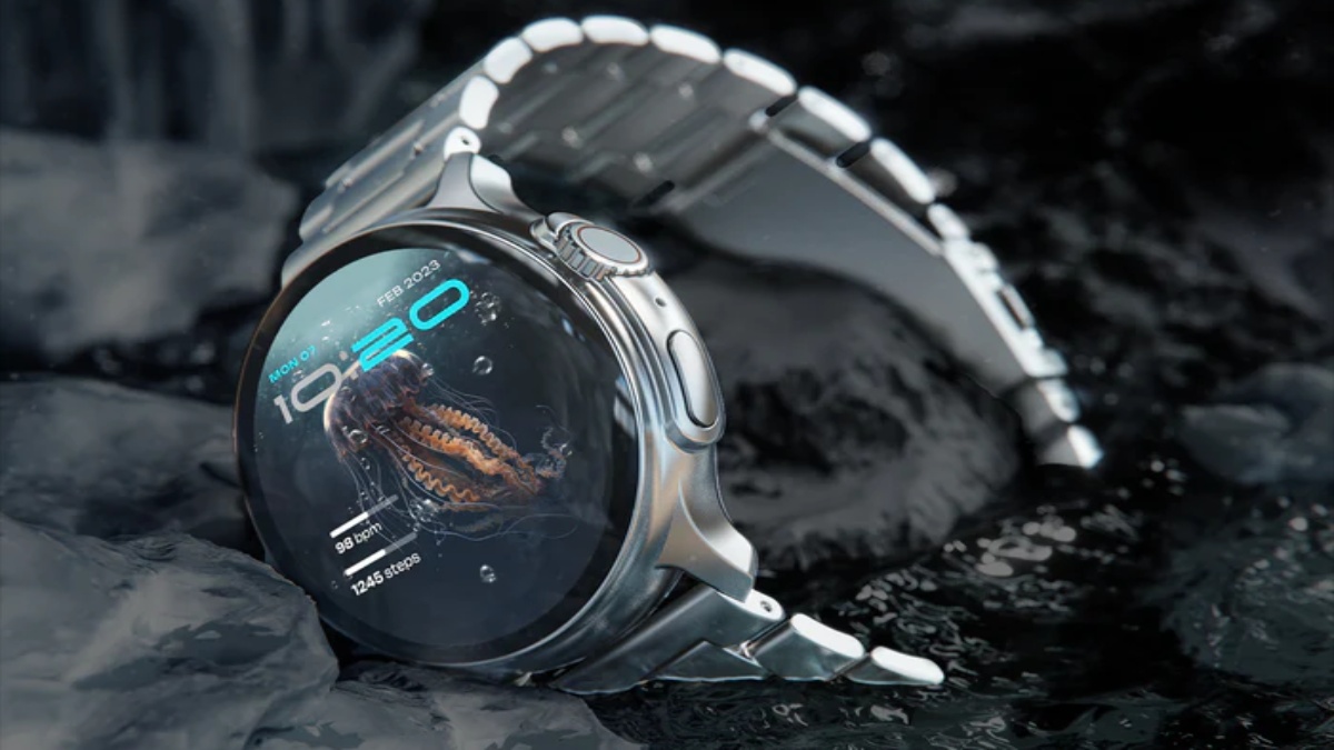 ధర రూ.2999 కే అద్భుతమైన, Boult సిల్వర్ మెటాలిక్ డిజైన్ స్మార్ట్ వాచ్ ...