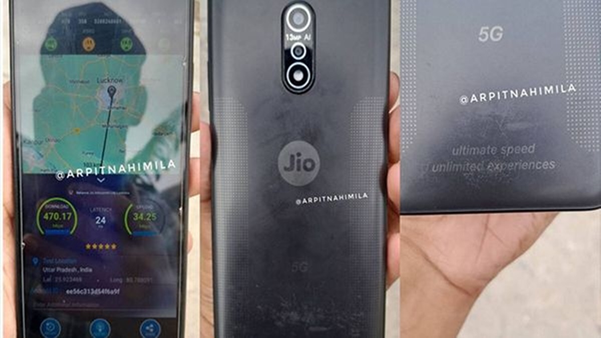 Jio Phone 5g smartphone photos leaked and may launch later this year ...